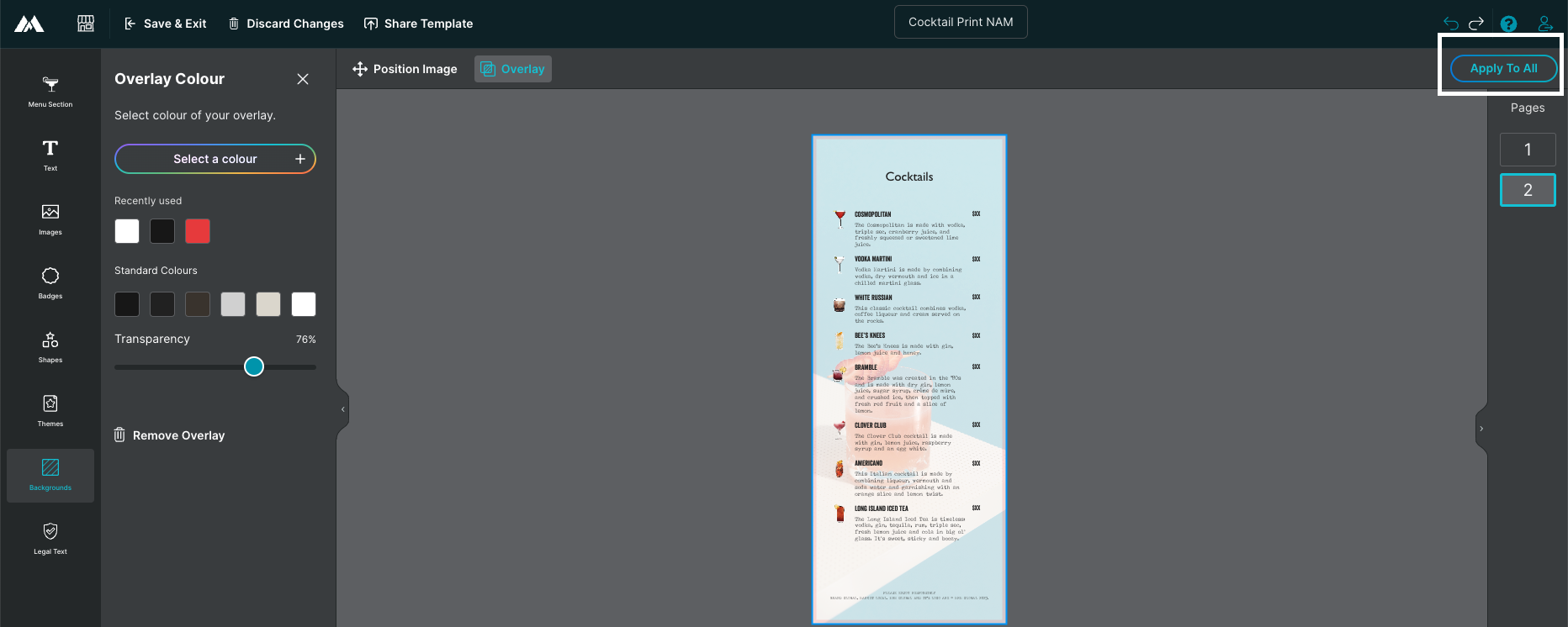 Formatting your Background – hyble Help Centre - English