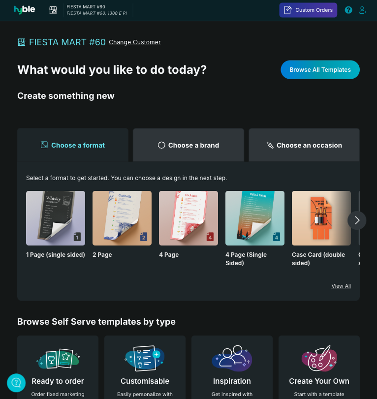 Get Started Screen – hyble Help Centre - English